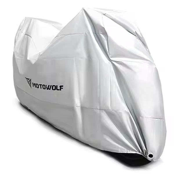 Motowolf Weather Guard Cover - Silver – MotoNation Australia