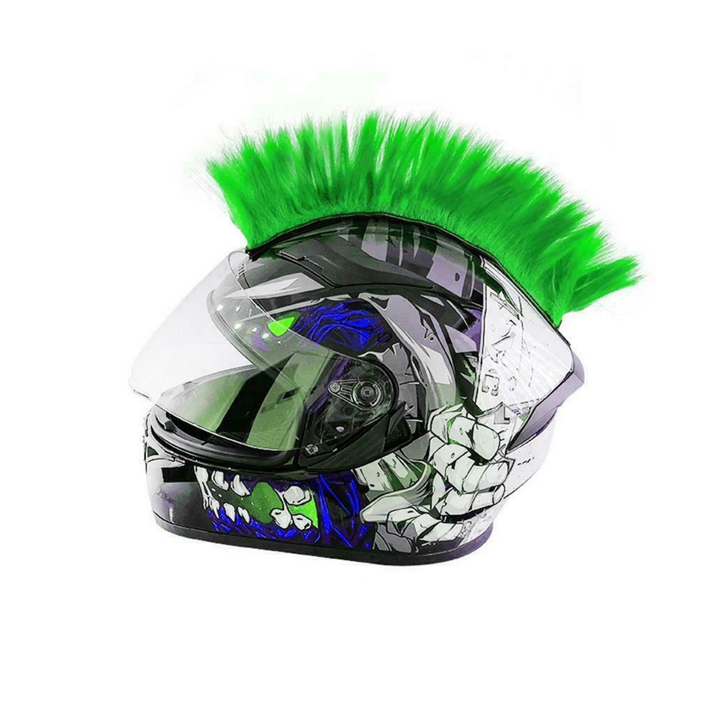 Green Helmet Mohawk – MotoNation Australia